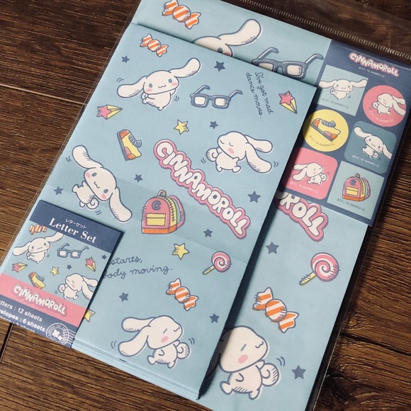 Sanrio | Office | Cinnamorollimported Nwt Letter Envelope Set | Poshmark